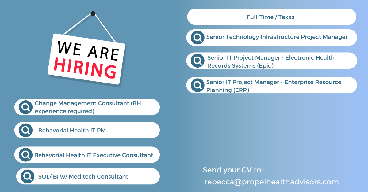 Positions – Propel Health Advisors